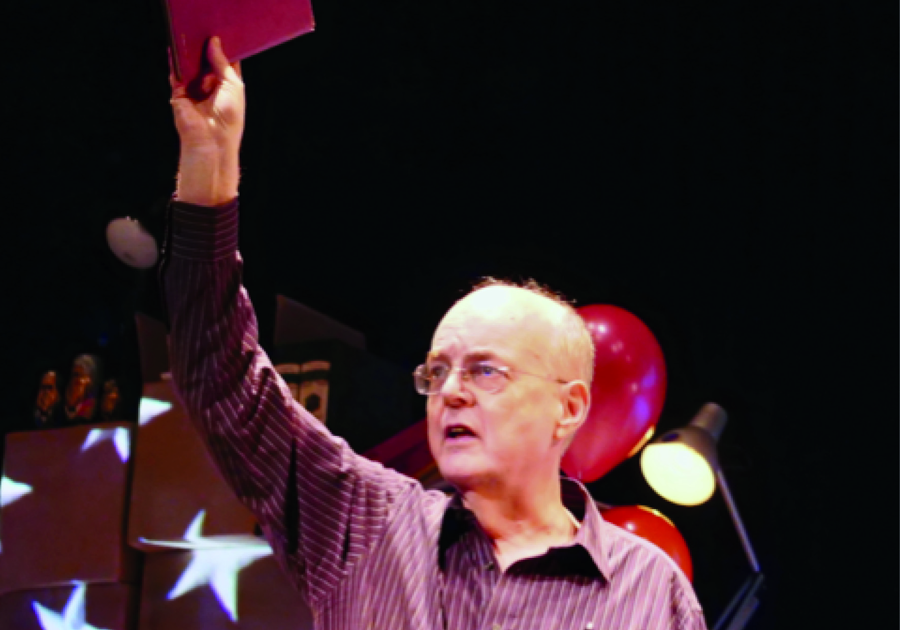 Famous 70-year-old British playwright David Edgar confronts his 20 year ...